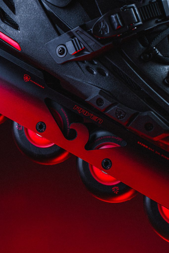 Raven Black Fire - Flying Eagle Skates