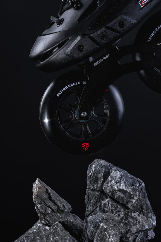 F5T Eclipse Tri Black - Flying Eagle Skates